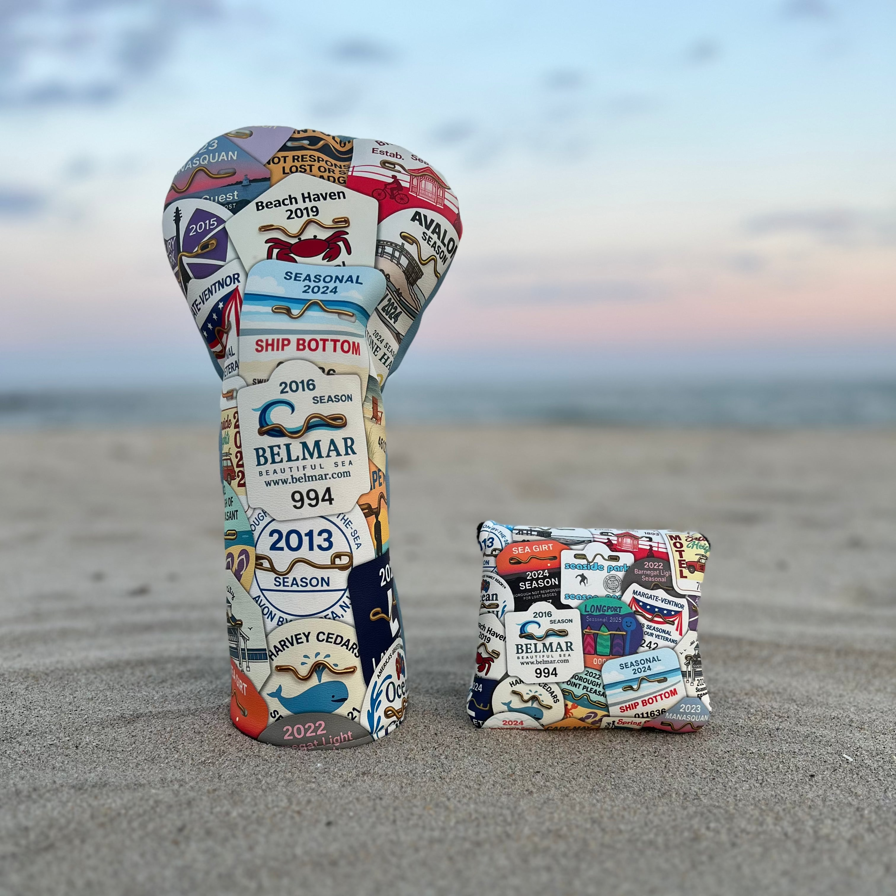 Beach Badge Cover Bundle (Mallet) – Down The Shore Golf